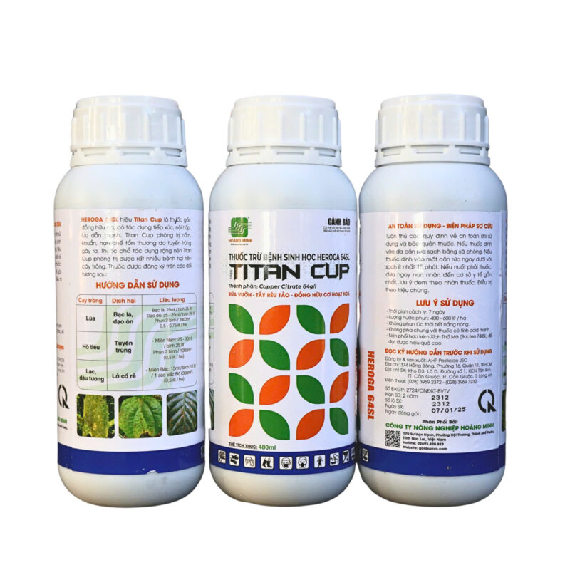 TITAN CUP - RỬA VƯỜN, TẨY RÊU TẢO, ĐỒNG HỮU CƠ HOẠT HÓA - Minh bạch tạo ...